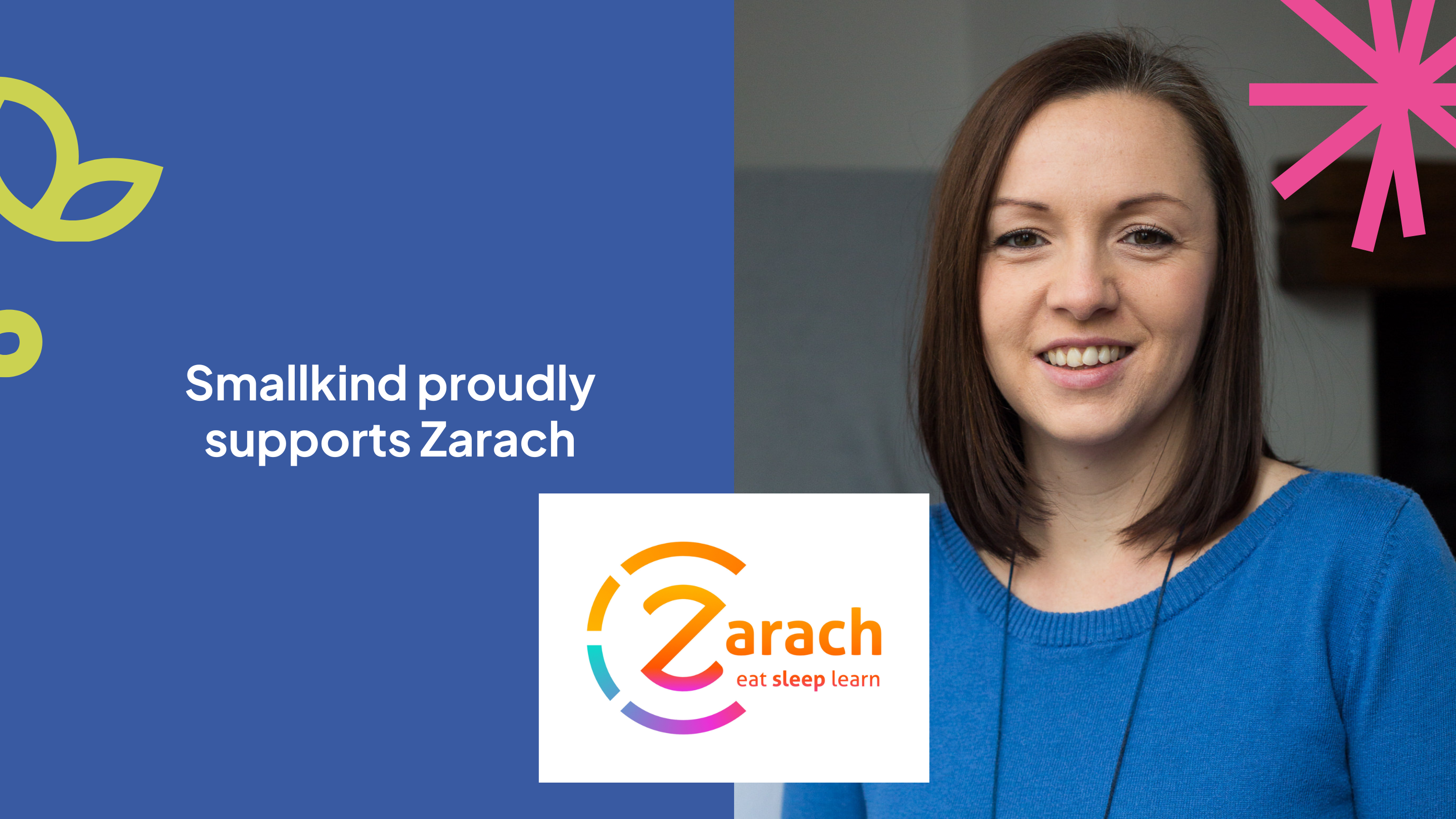 Smallkind Proud To Support Zarach - Local Bed Poverty Charity | Smallkind
