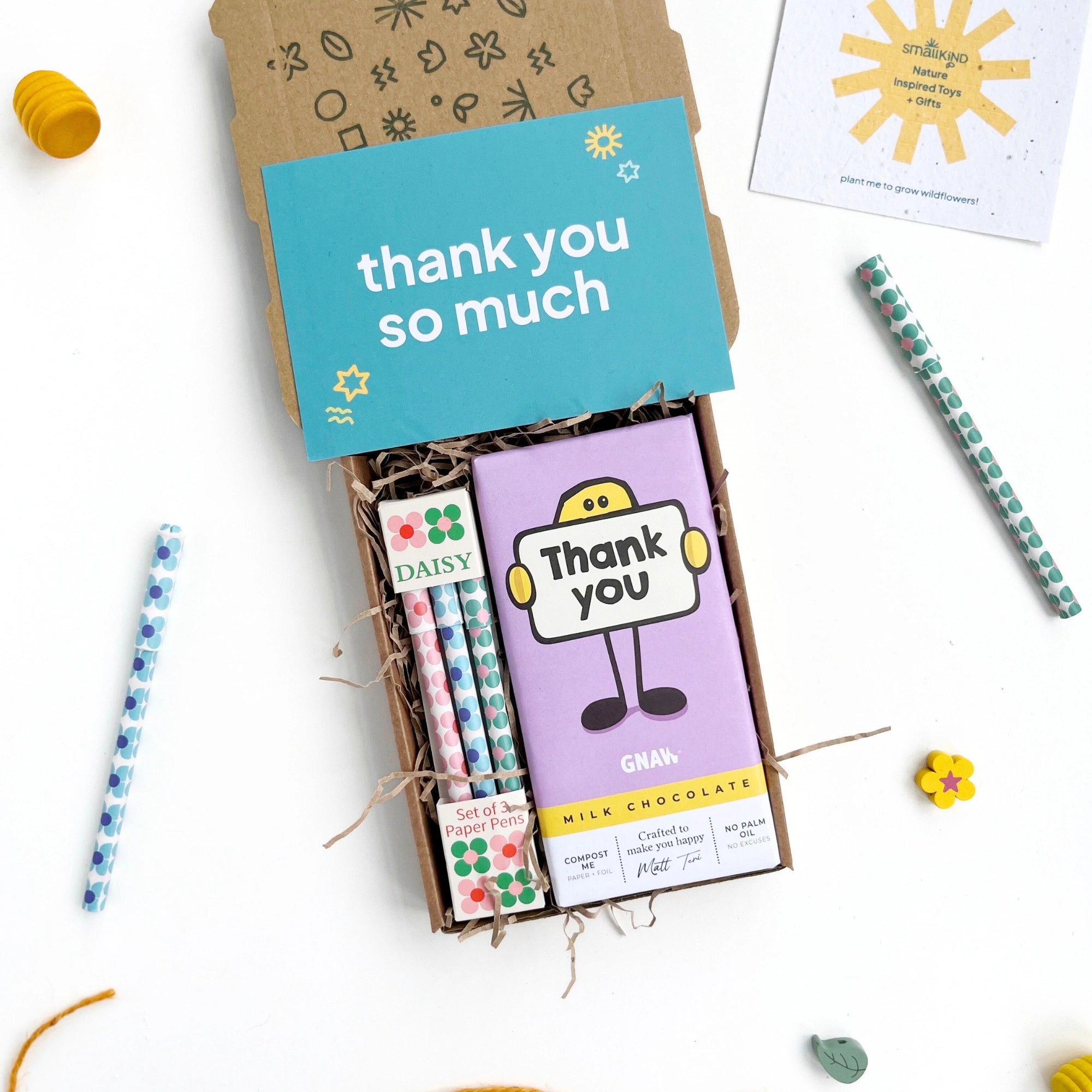 Thank You Treat Box - Eco Friendly Letterbox Gift | Smallkind