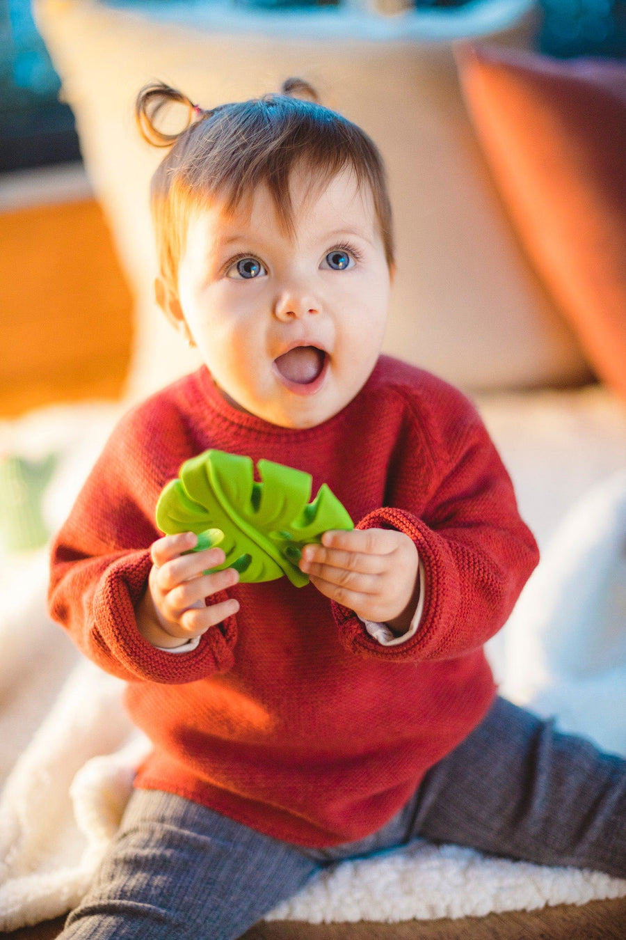 Lanco Monstera Leaf Teether | Smallkind